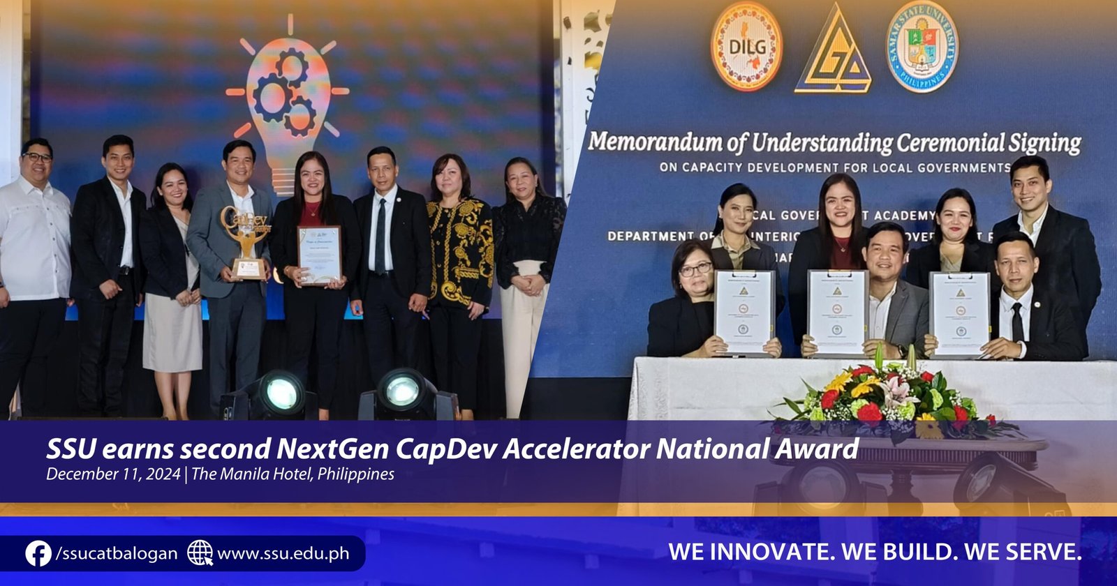 SSU earns second NextGen CapDev Accelerator national award - Samar ...